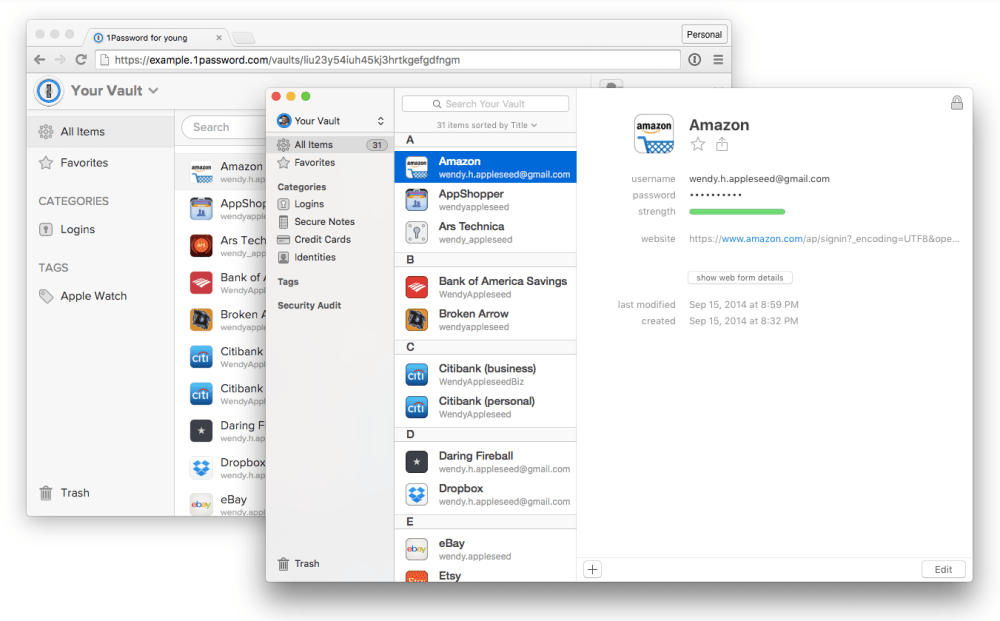 1Password launches $3/mo subscription w/ web access, document storage ...