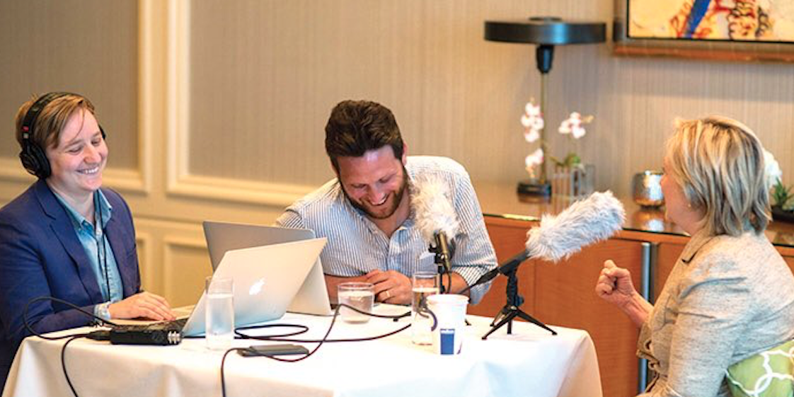 Hillary Clinton to co-host new "With Her" podcast with Max Linsky - 9to5Mac