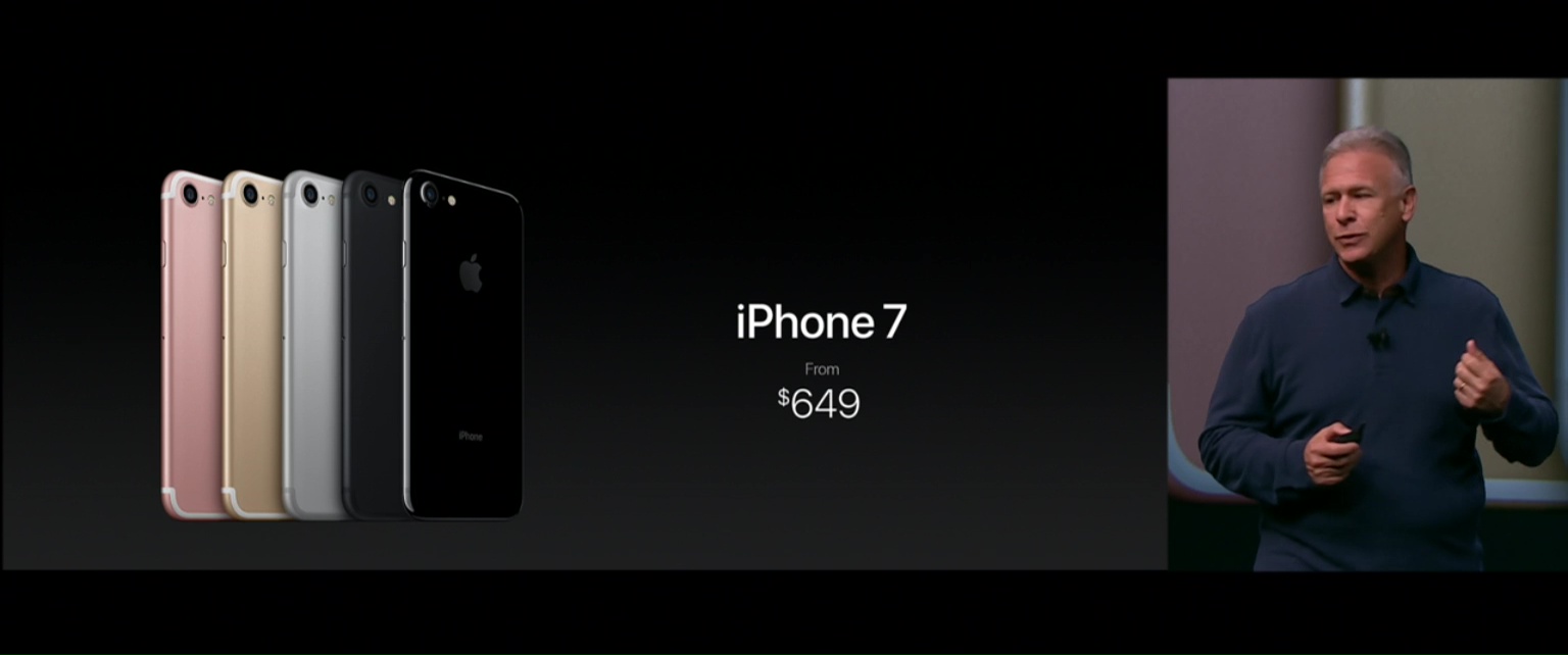Apple announces iPhone 7 pricing & availability, pre-orders start Sept ...