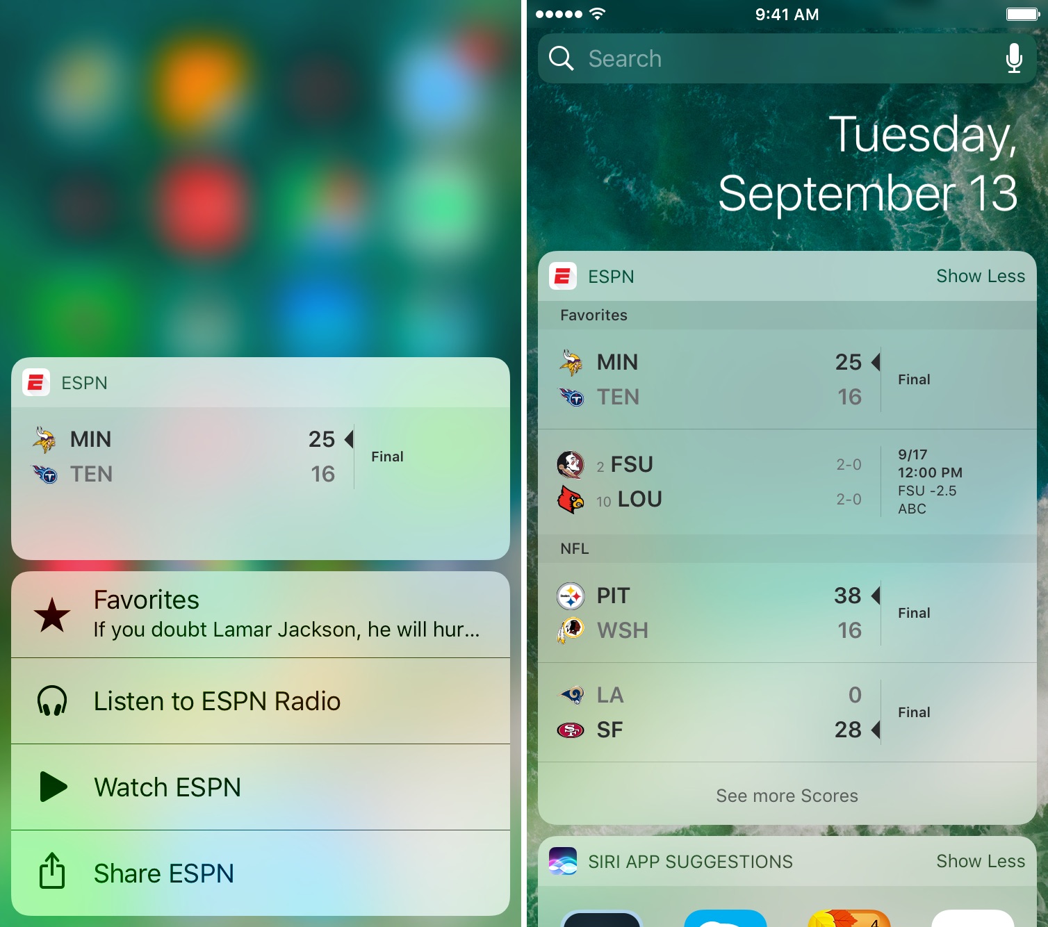 ESPN launches updated app for iOS 10 with iMessage support and enhanced ...