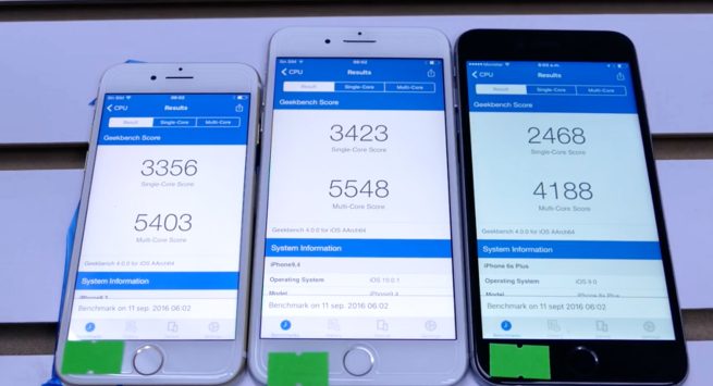 Purported iPhone 7 benchmarks show marked speed increase over iPhone 6s ...