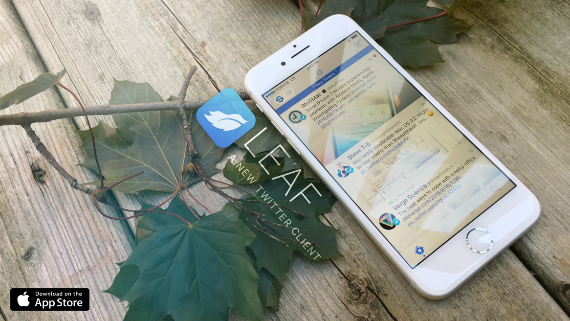 Review: Leaf, a creative & fresh take on the Twitter experience for iOS ...