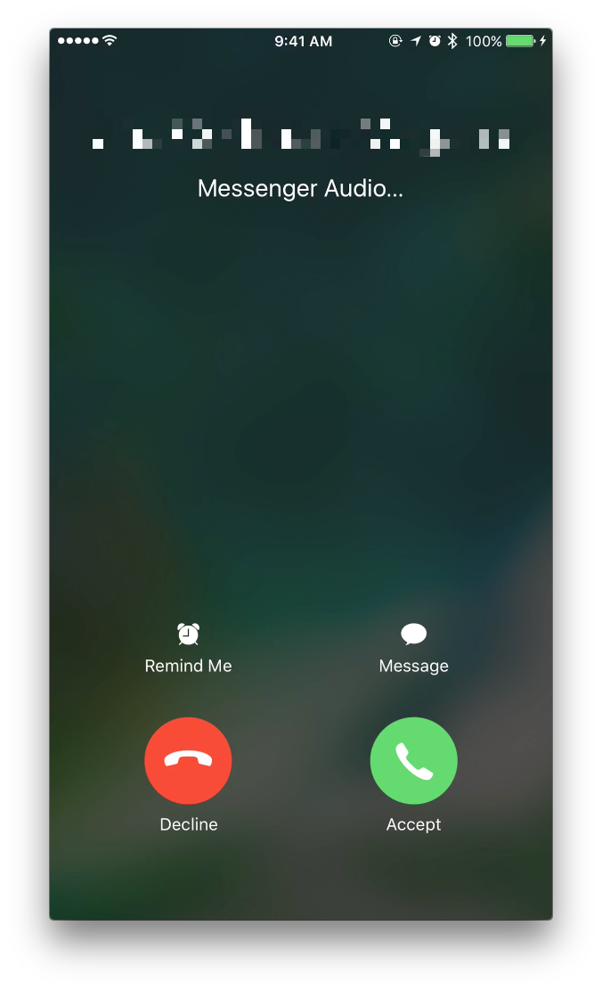 Facebook's Messenger app now supports CallKit on iOS 10, brings VoIP ...
