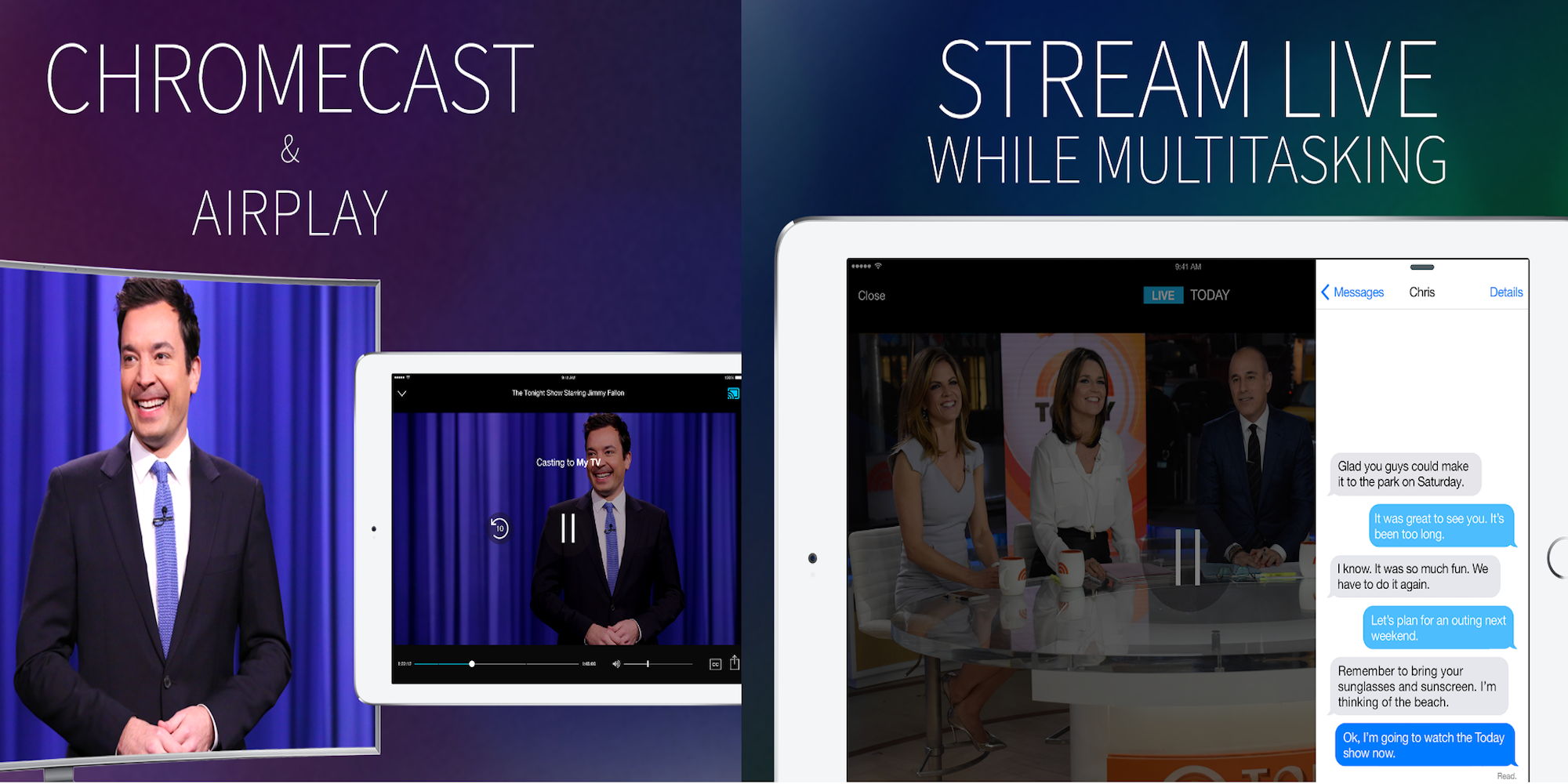 NBC iOS app gets redesign, adds iPad split view, new content ...