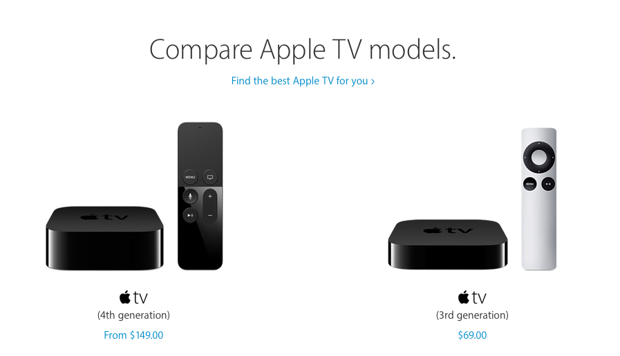 Apple beginning to phase out third-gen Apple TV from its online store & retail locations - 9to5Mac