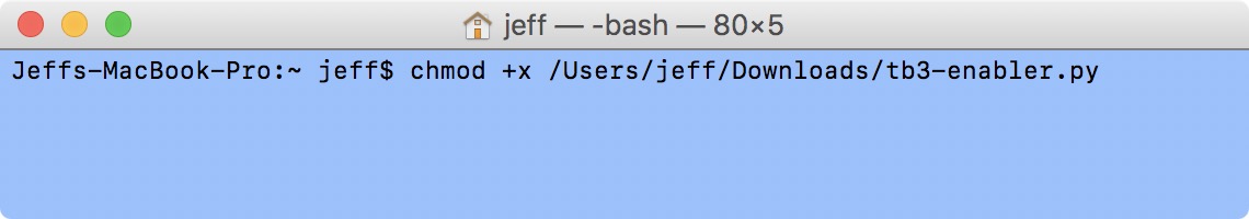 How to enable unsupported Thunderbolt 3 devices on the MacBook Pro ...