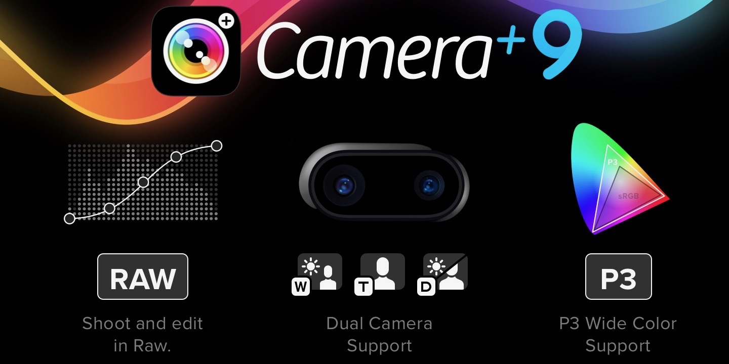 Camera+ 9 brings RAW Lab, iPhone 7 Plus support, wide color photos ...