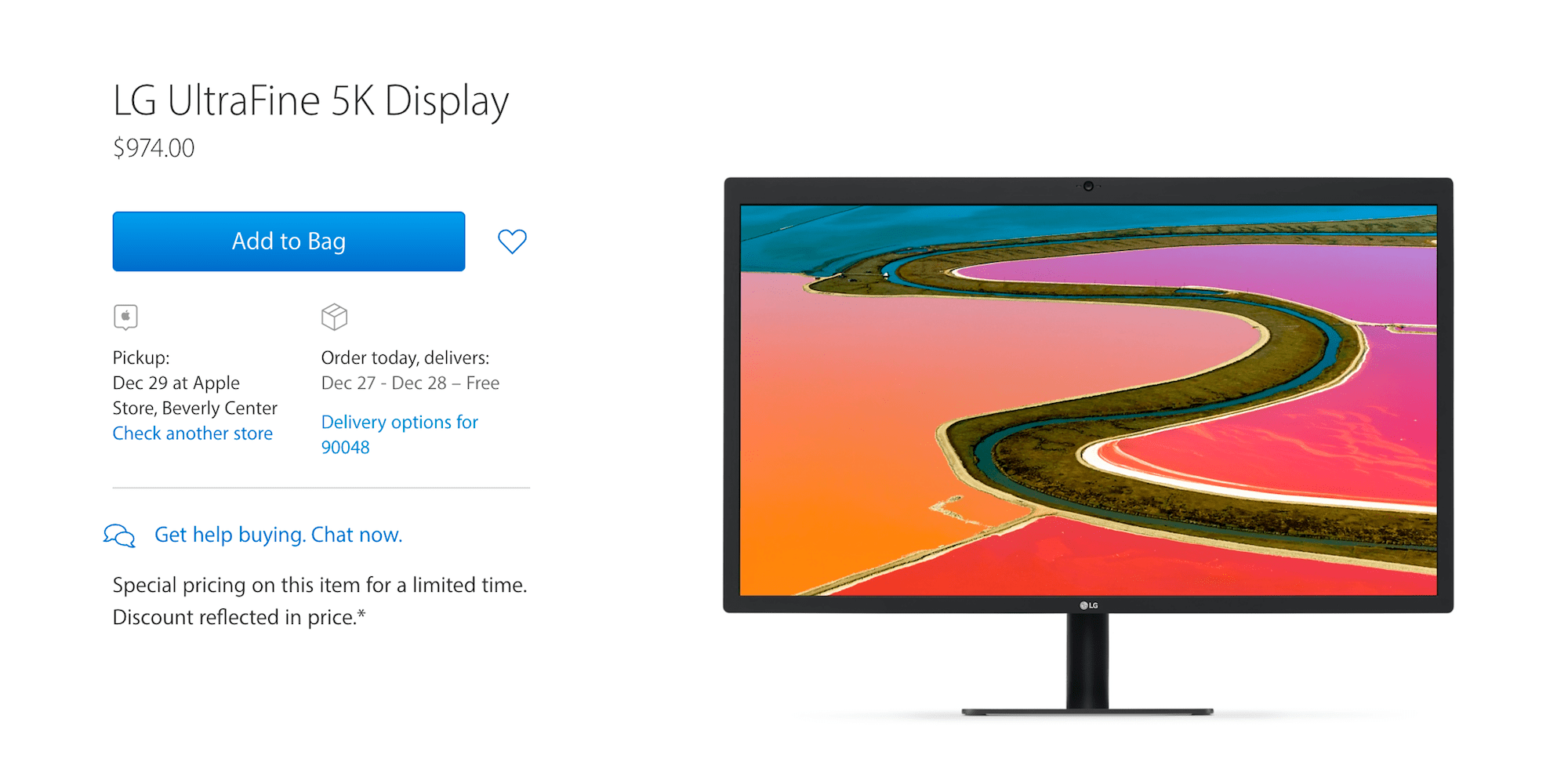 LG UltraFine 5K display for MacBook Pro now available from Apple ...