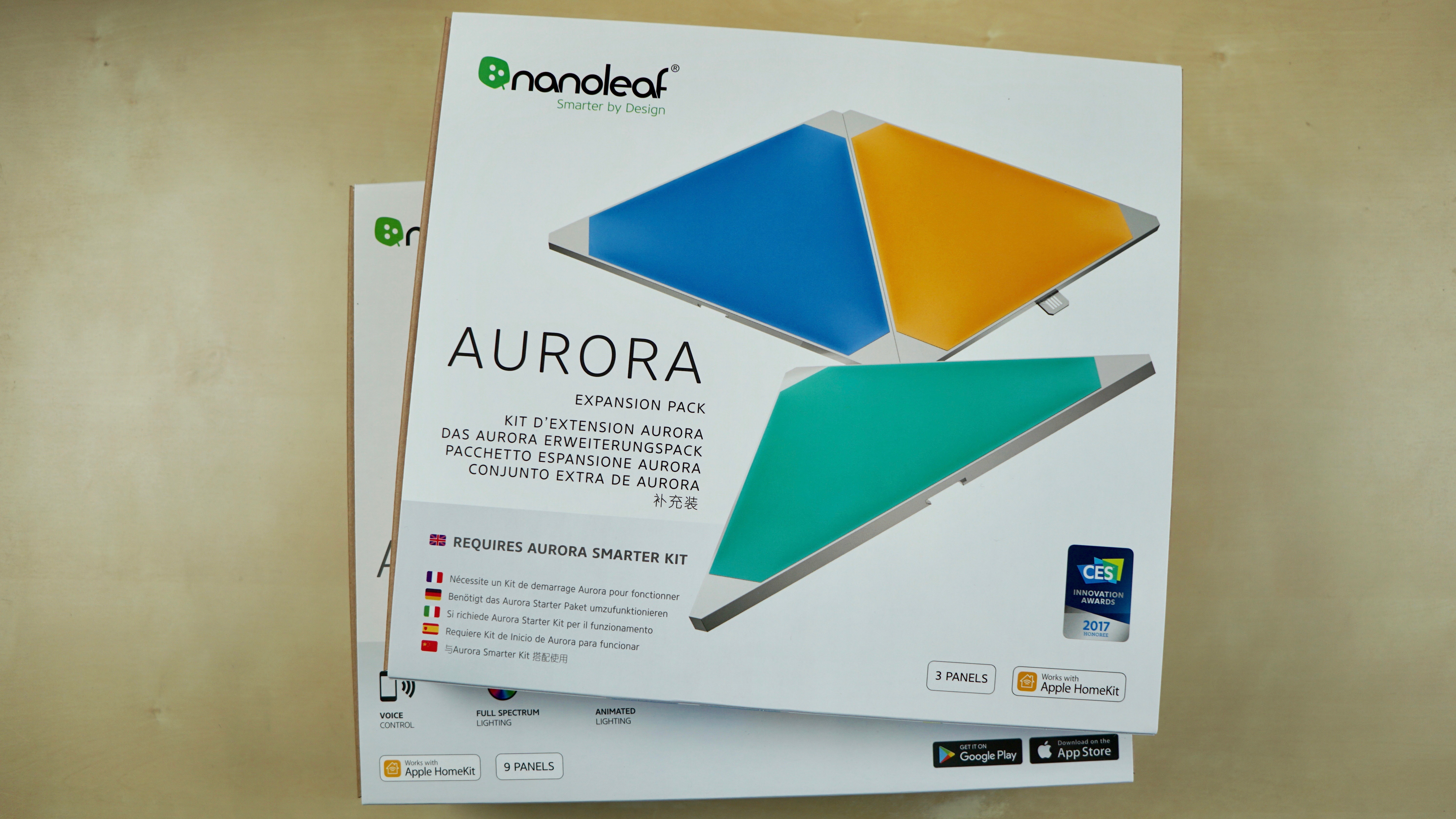 Review: Nanoleaf's Aurora smart lighting panels match modular customization with HomeKit control ...