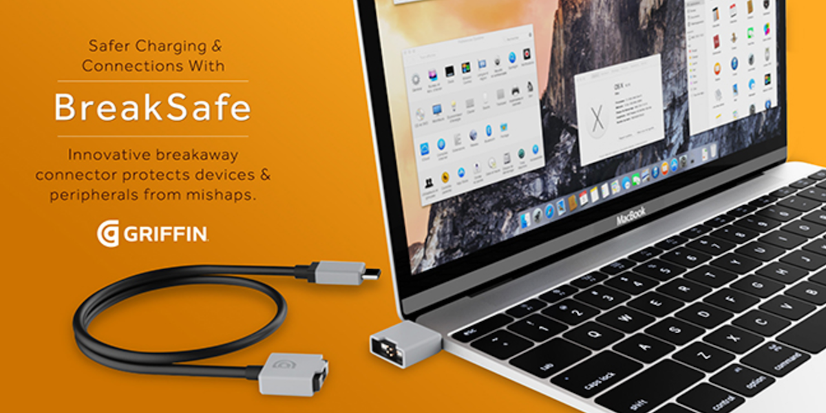 Griffin expands BreakSafe line w/ 100W magnetic USB-C cable for new ...