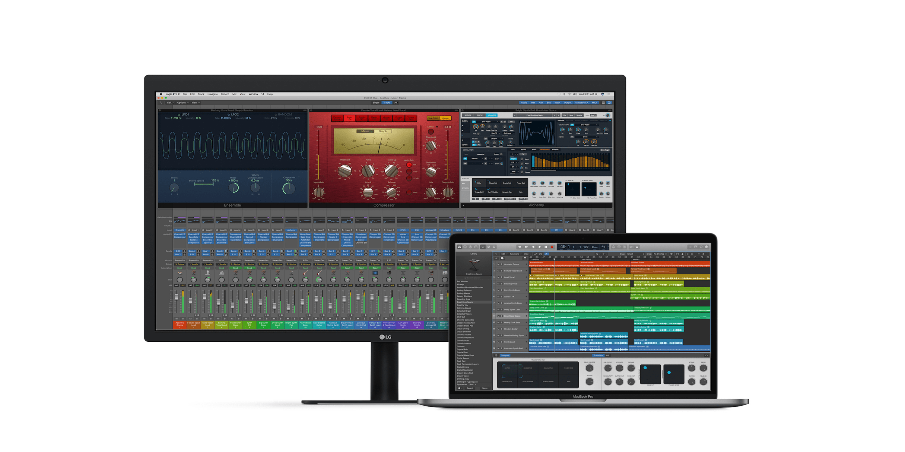 Apple launches Logic Pro X 10.3 w/ customizable Touch Bar, GarageBand ...