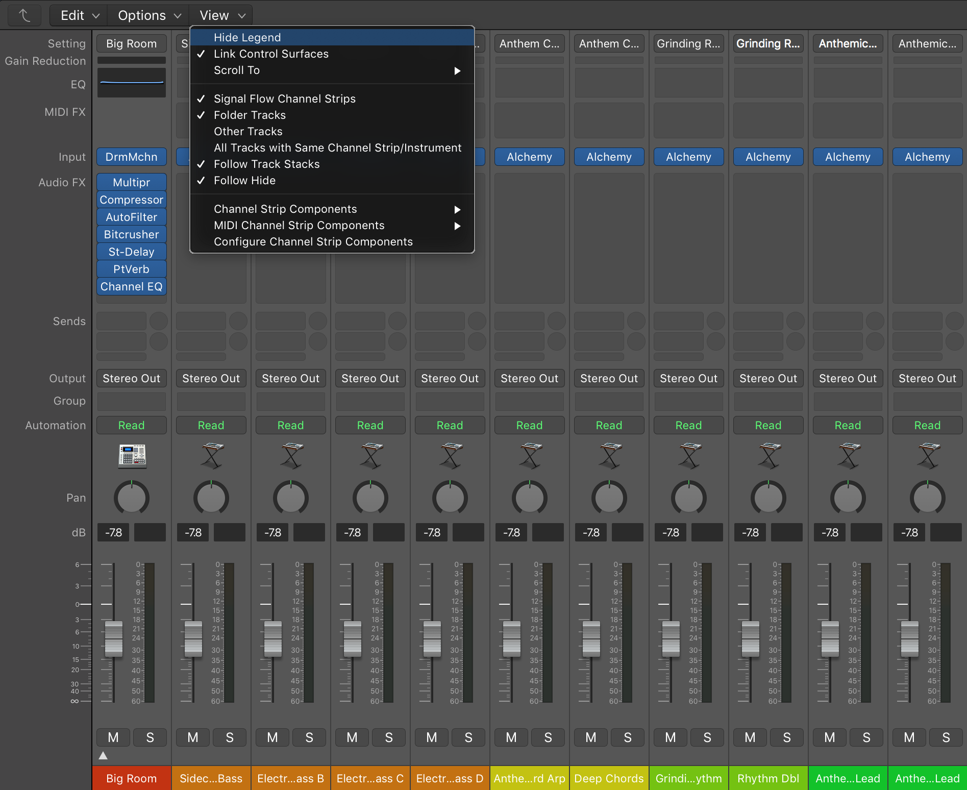 Logic Pros (101): Understanding Channel Strip controls and navigating ...