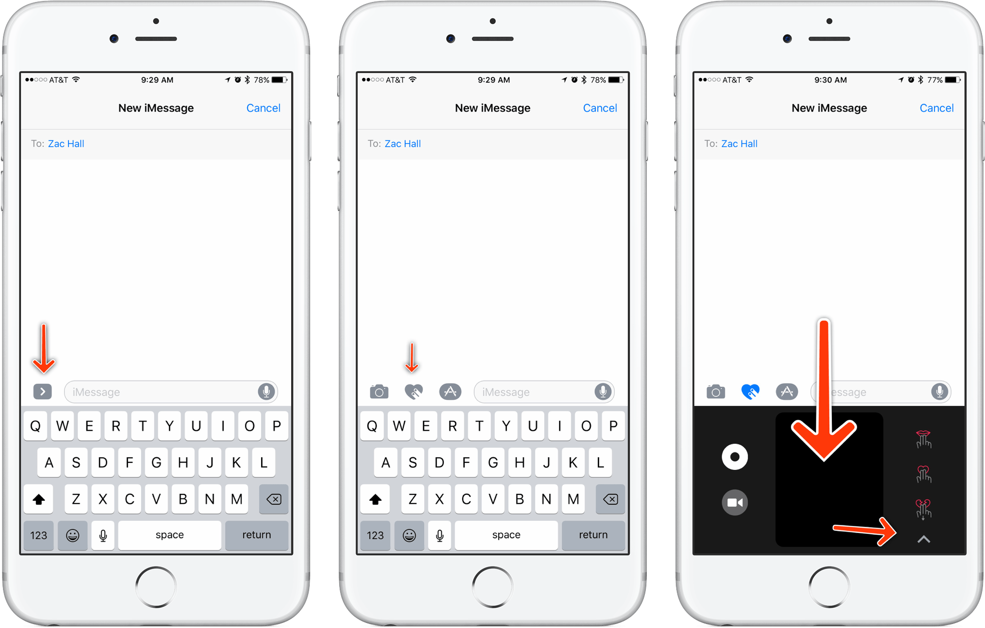 How to send Love screen effect, handwritten notes, and more over ...
