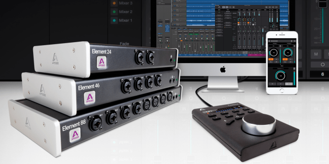 Logic Pros Review: Apogee's new Element audio interfaces w/ dedicated ...