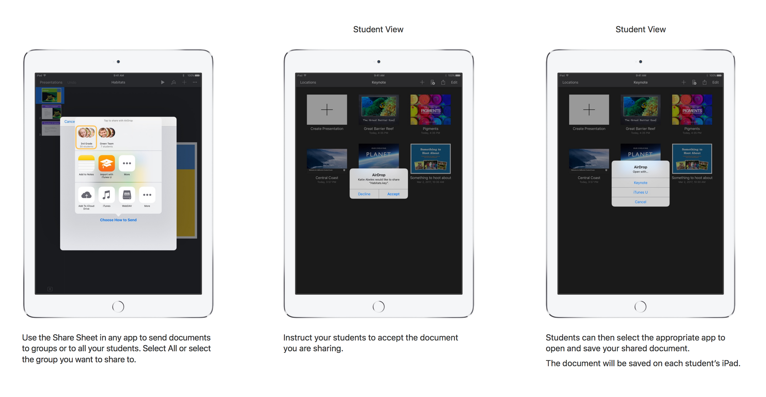 Apple releases Classroom iPad app version 2.0 w/ ability to manually ...