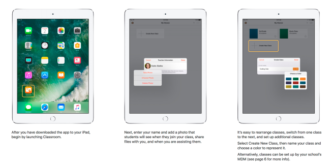 Apple releases Classroom iPad app version 2.0 w/ ability to manually ...