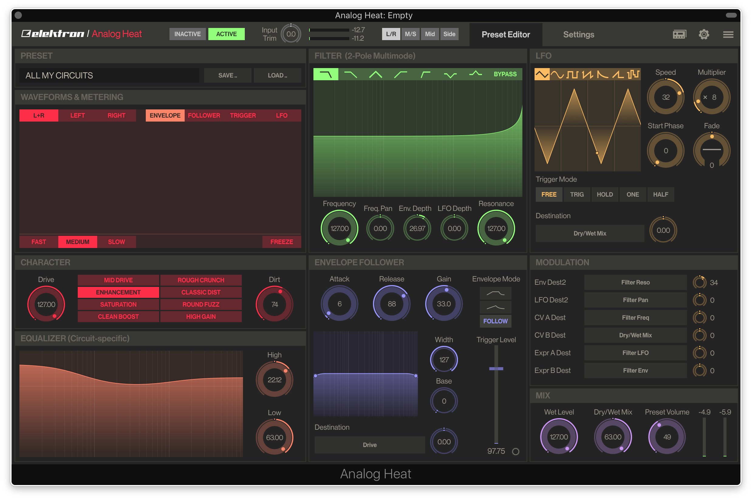 Logic Pros Review: Elektron's hardware Analog Heat effects unit works ...