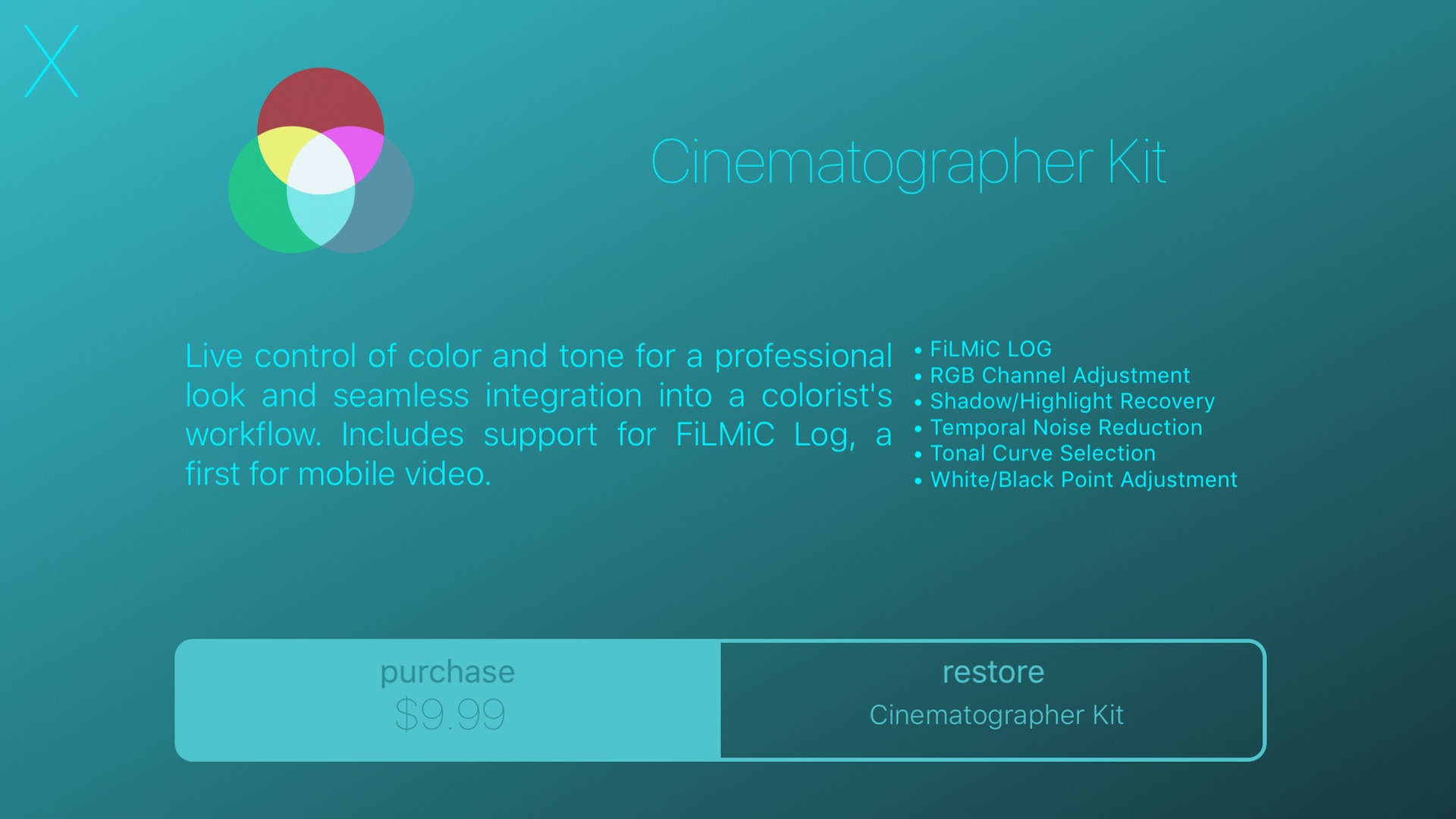 Filmic Pro v6 released with brand new interface, focus peaking, LOG ...