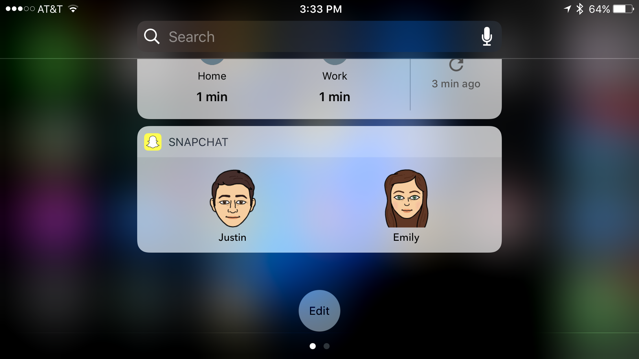 Snapchat for iOS updated with new Bitmoji widget for quicker access to ...