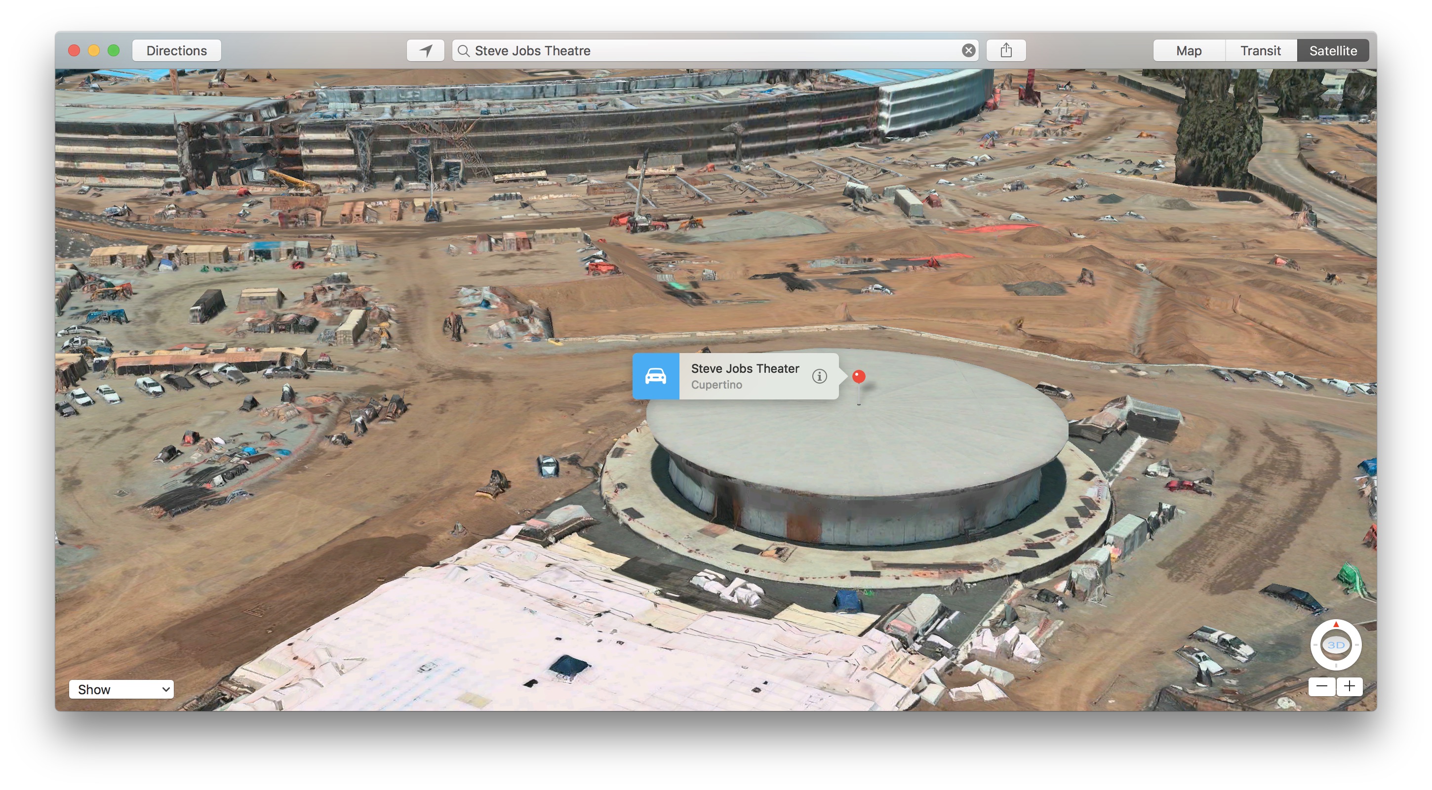 Apple Maps updated with proper Apple Park details and satellite imagery ...