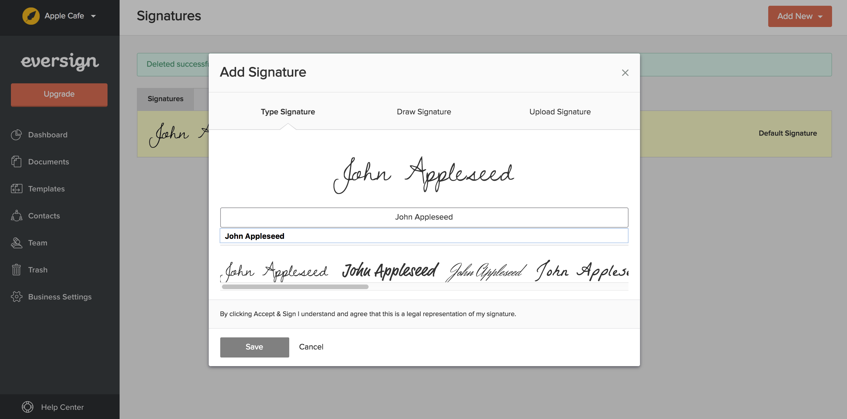 Eversign makes legally binding digital signatures online and in-person easy on your iPhone, iPad ...
