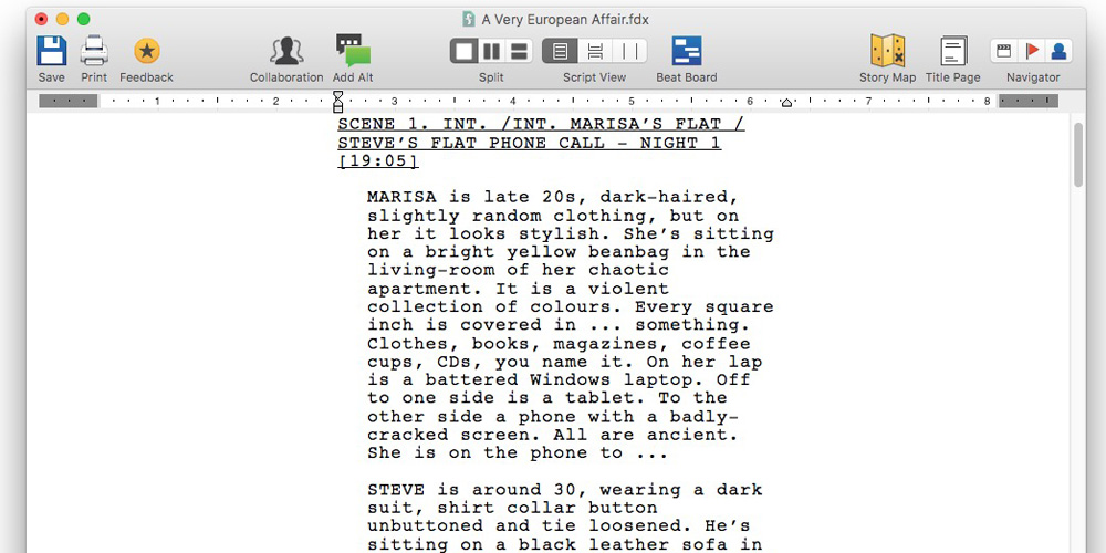 Review: Final Draft 10, the Mac app that aims to make light work of ...