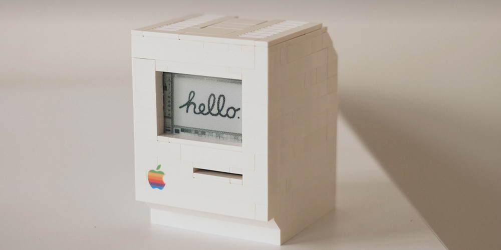 This guy built a (kind of) working Lego Macintosh, and now you can too ...