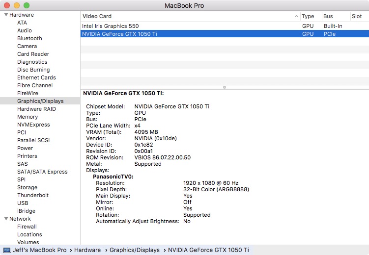 How to power the MacBook Pro with an eGPU using Nvidia's new Pascal ...