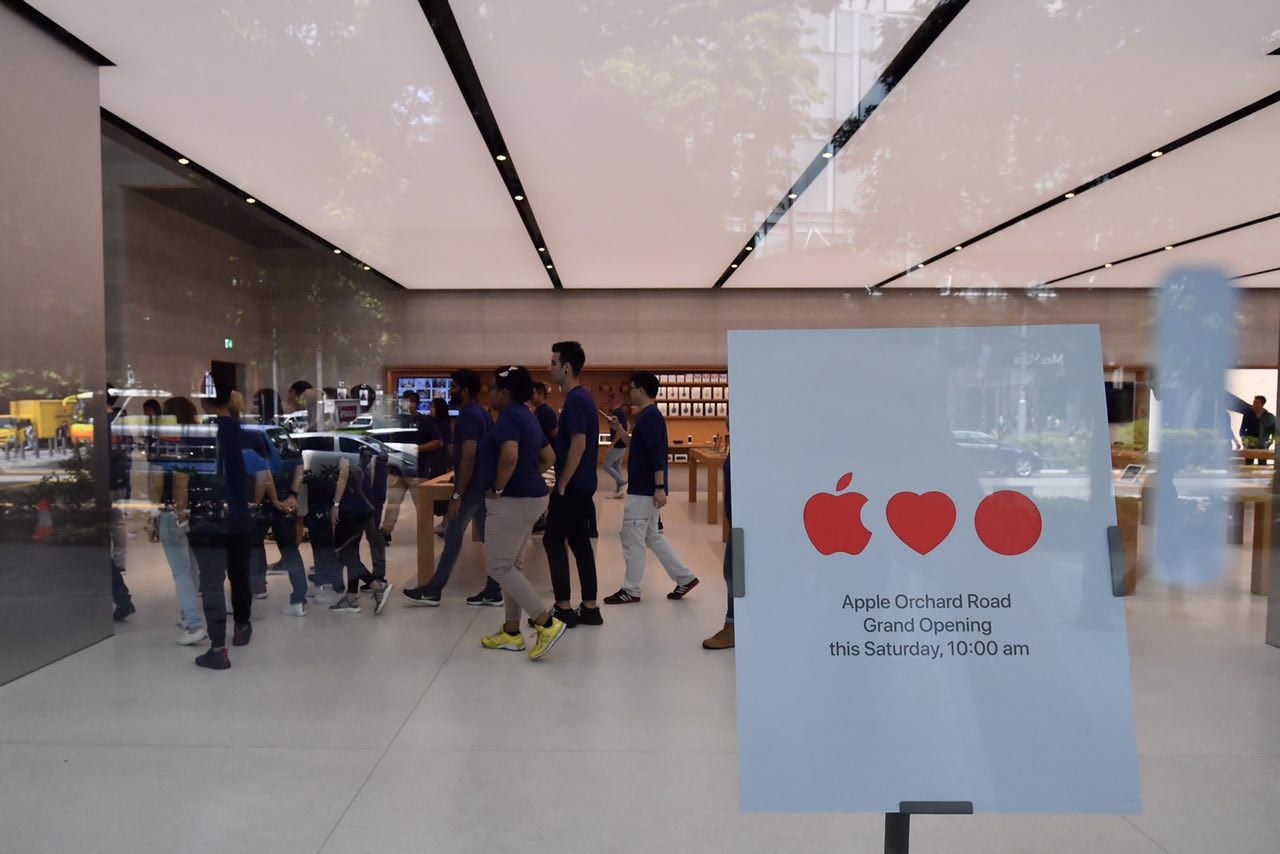 Apple unveils Singapore store, with Today at Apple section on upper ...