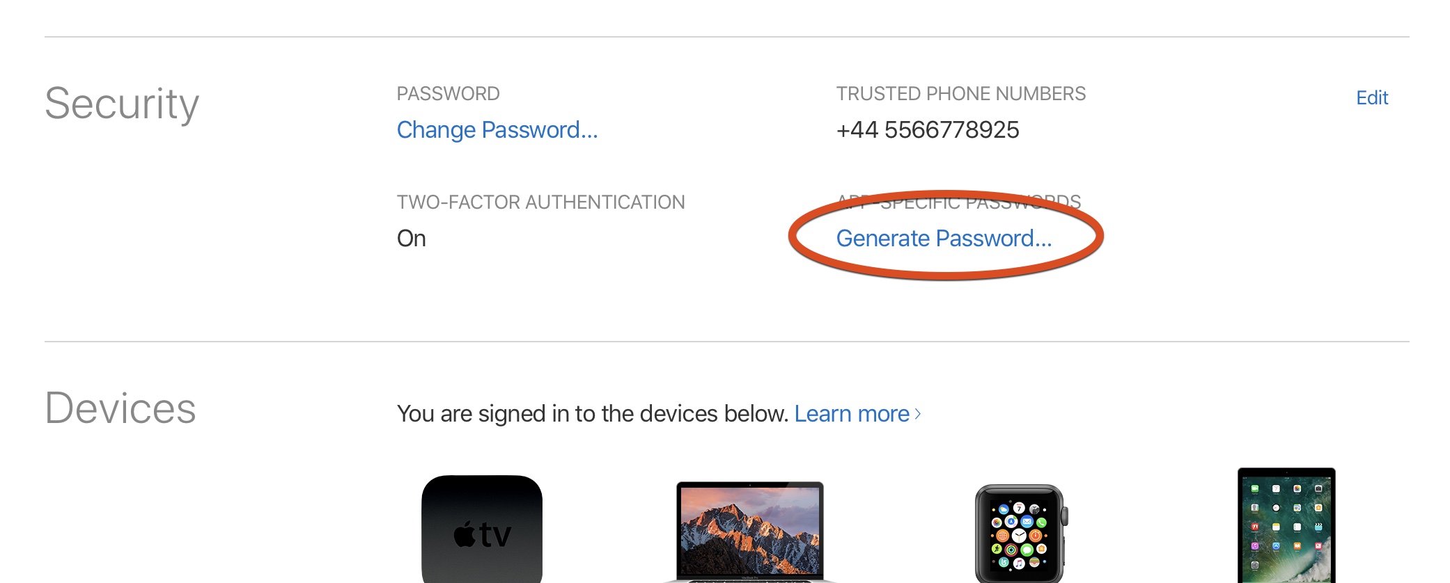 App specific passwords will be required to sign in to iCloud with third ...