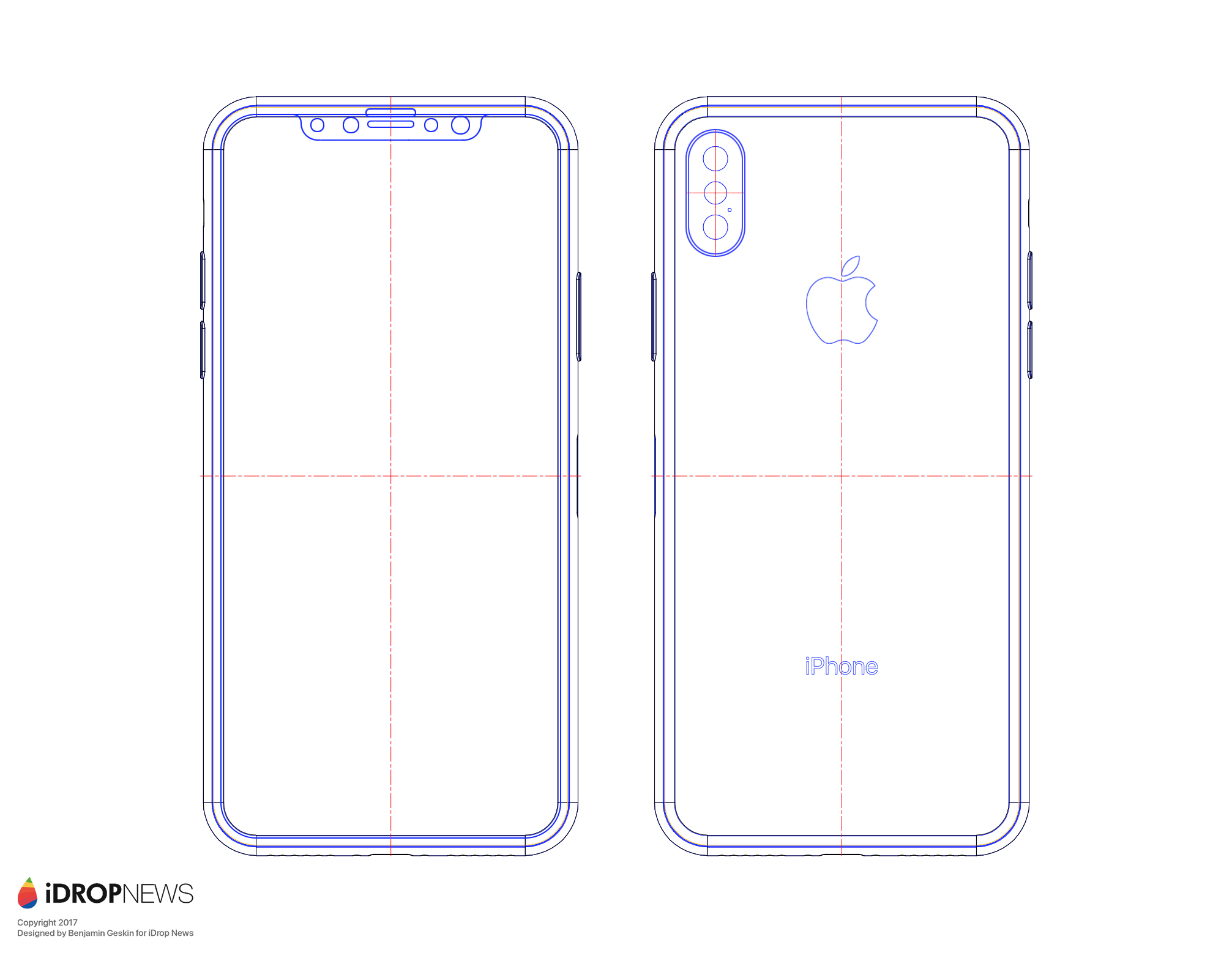 Latest iPhone 8 leak offers detailed dimension information & renders ...