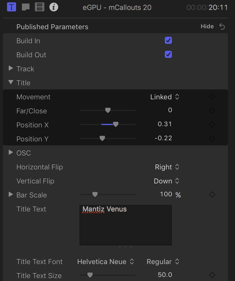 Final Cut Pro X: How to track objects using animated text callouts ...