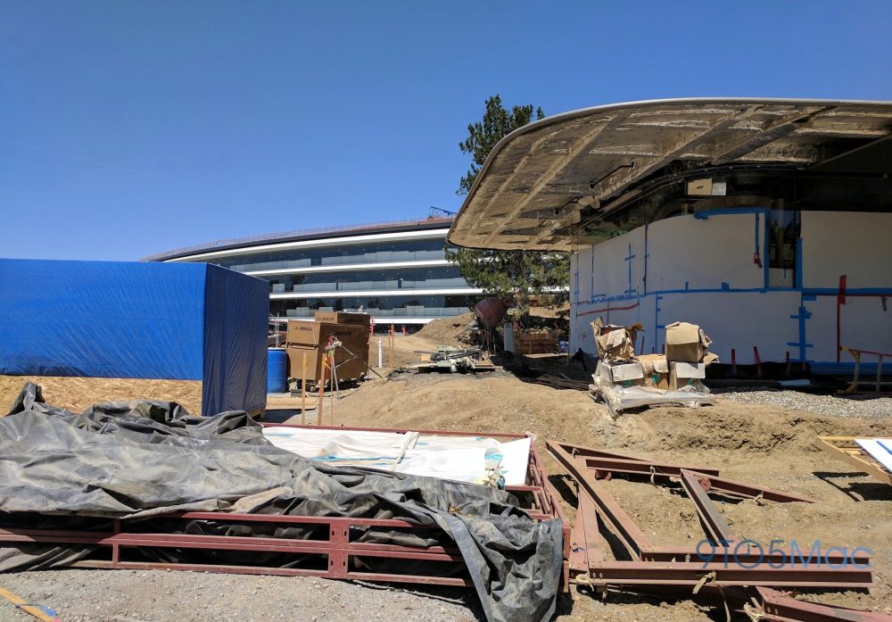 A stroll through Apple Park reveals green landscape progressing ...