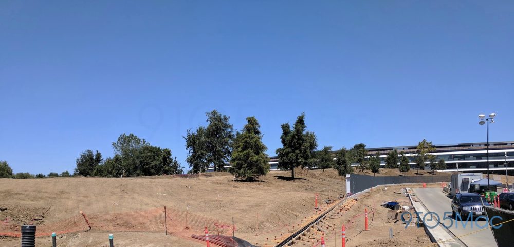 A stroll through Apple Park reveals green landscape progressing ...