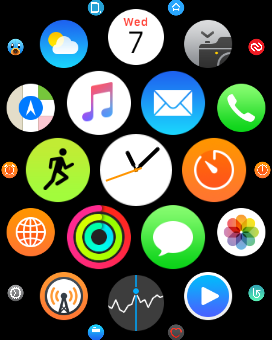How to switch between list view and honeycomb app grid on Apple Watch ...