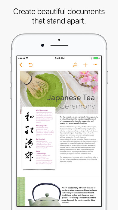 Apple updates Pages, Keynote and Numbers for iOS get library of 500 ...