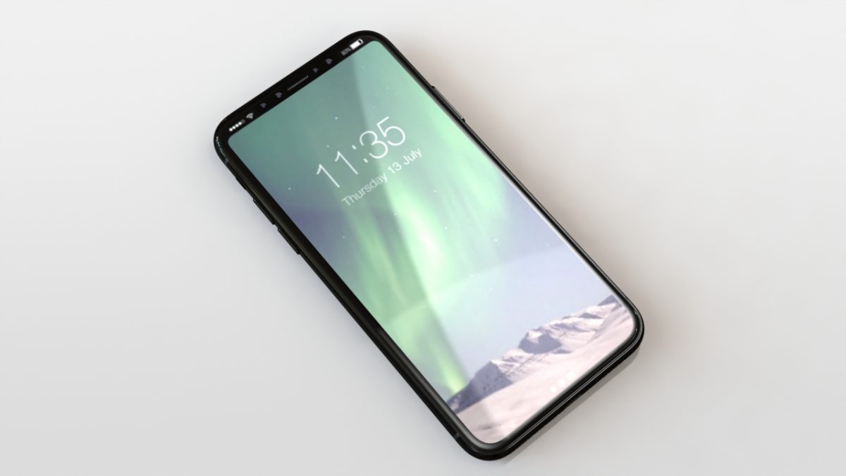 Latest iPhone 8 renders imagine a seamless status bar around the sensor ...