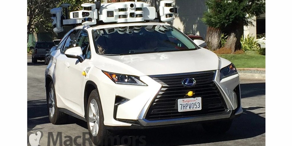 New images show Apple SUVs with expanded LIDAR system for self-driving ...