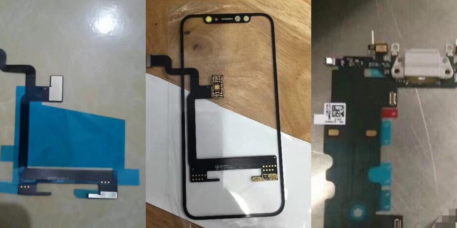 iPhone 8 display assembly, flex cables and more pictured in latest ...