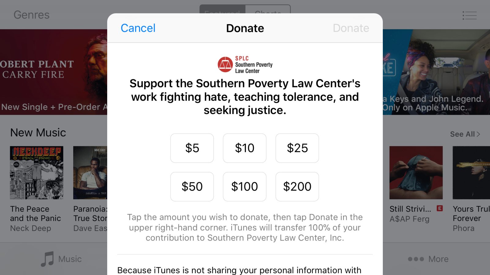 Apple now accepting donations for Southern Poverty Law Center through ...