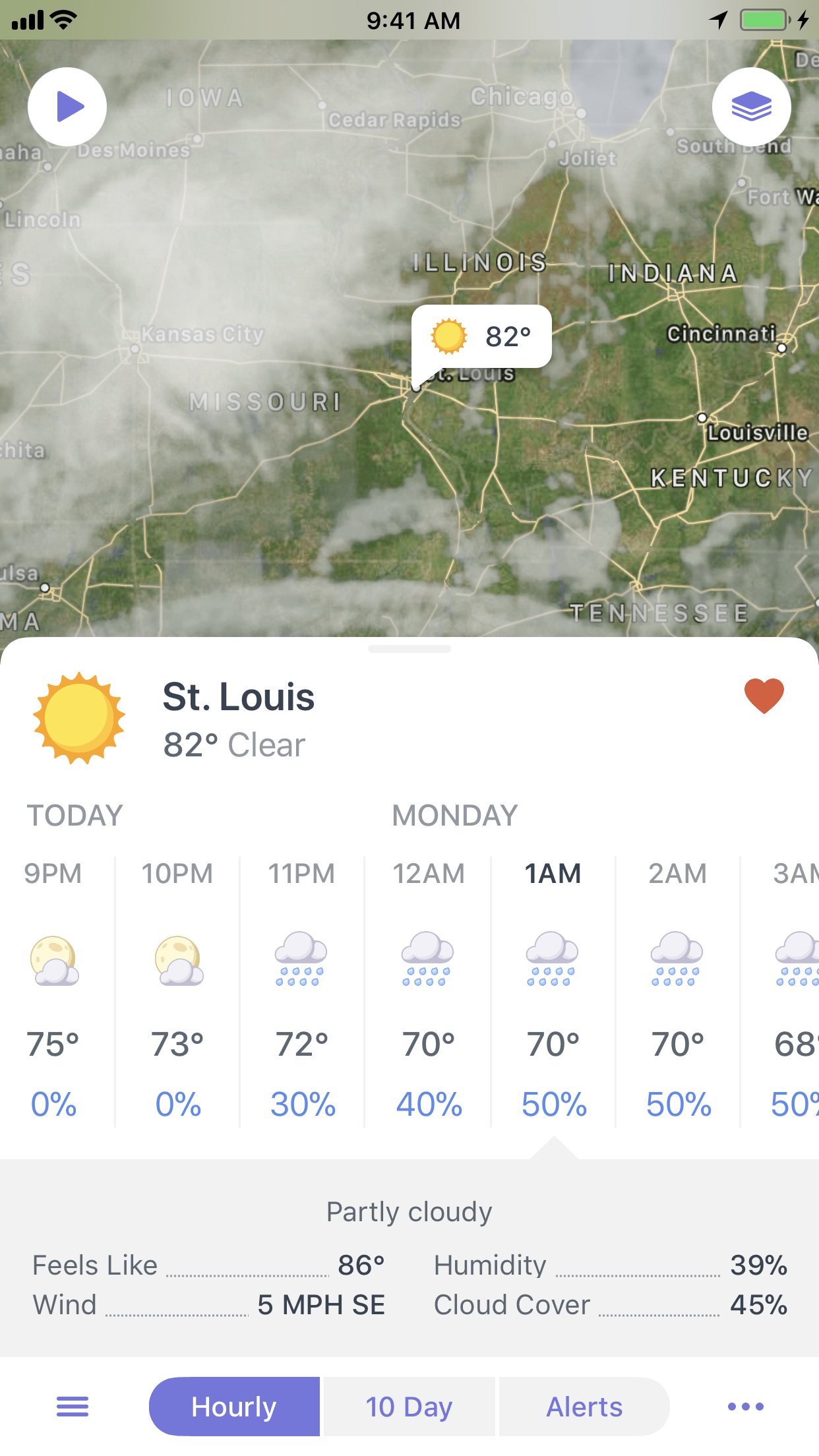 Contrast launches Weather Atlas, designed with the iPhone 8 in mind ...