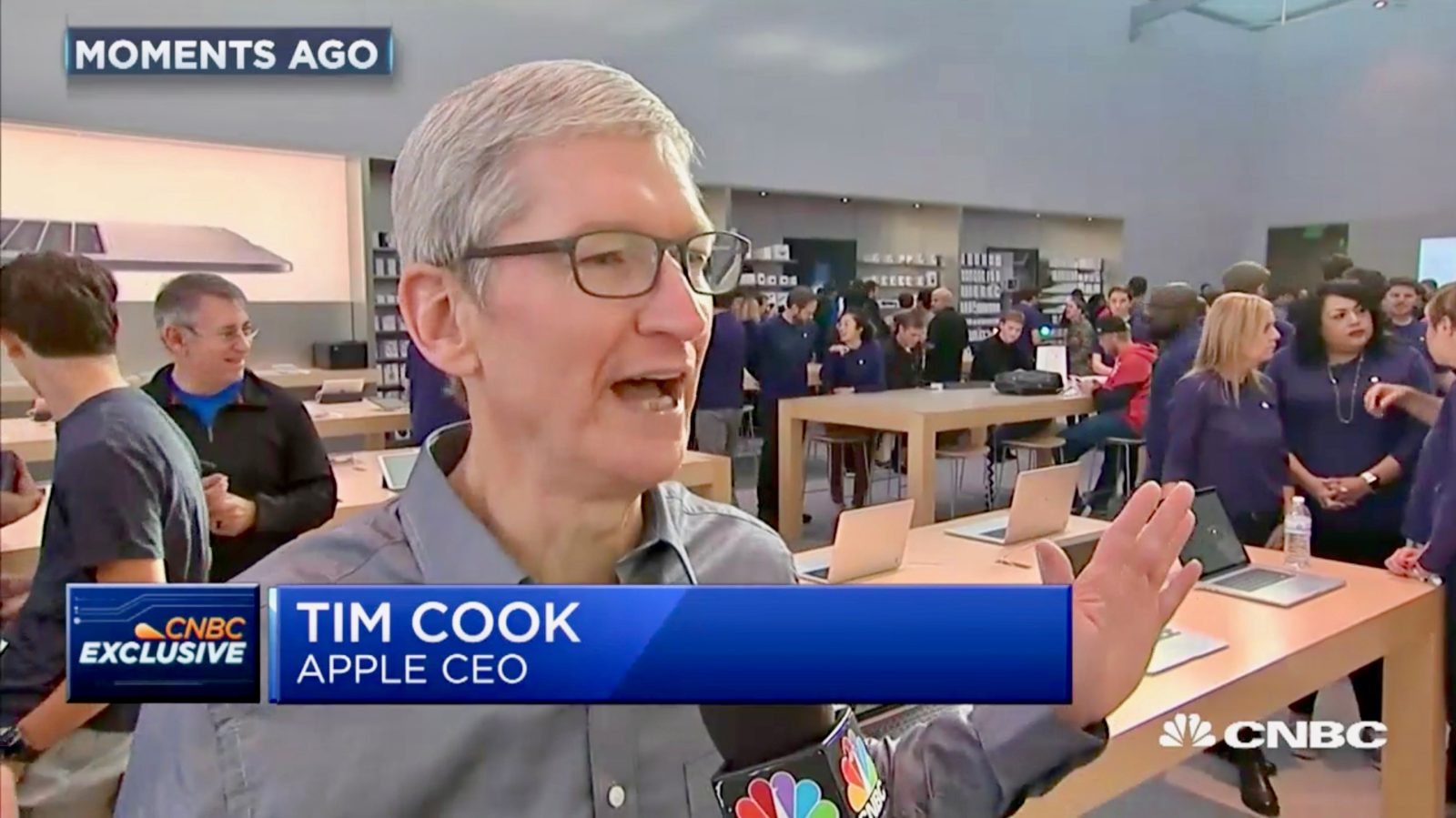 Tim Cook says iPhone 8 in 'good supply' on launch day, Apple Watch ...