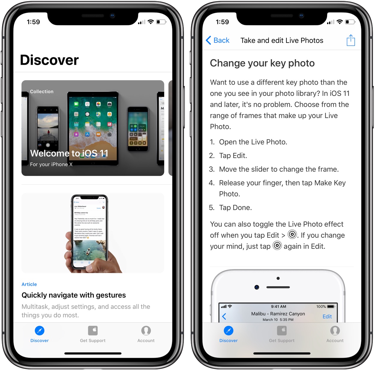 Apple updates Support app with redesigned UI, new Discover section, and ...