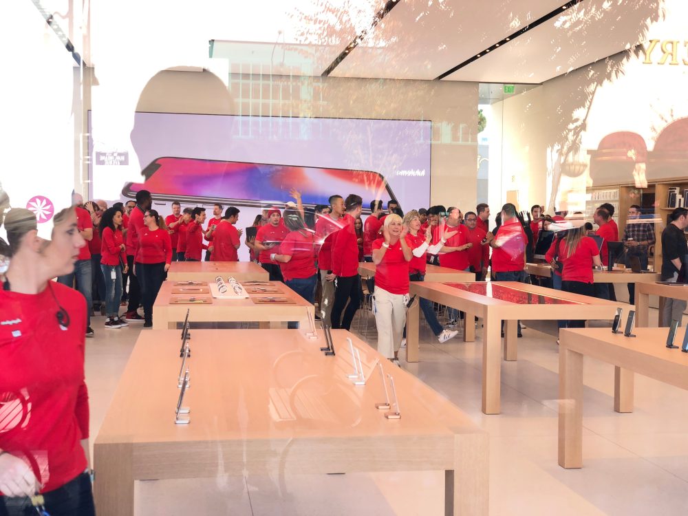 Apple's retail store in Burlingame, CA reopens after significant ...