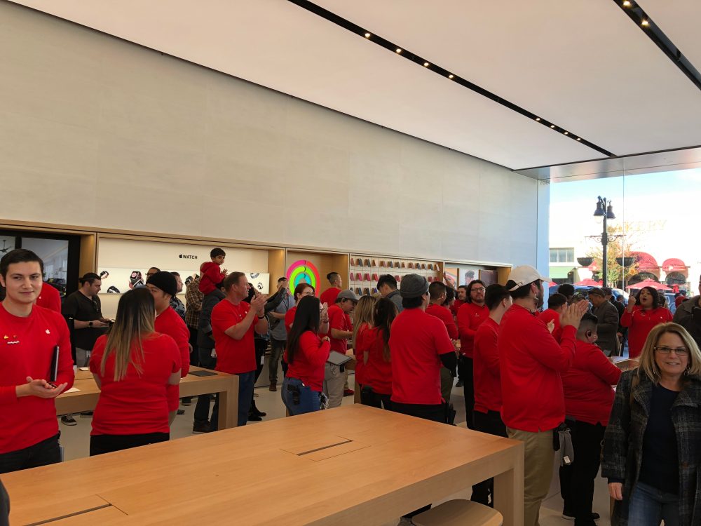 Apple's retail store in Burlingame, CA reopens after significant ...