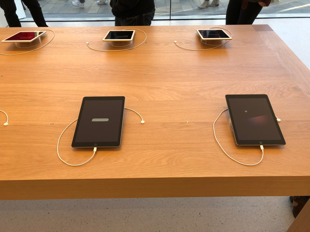 Apple's retail store in Burlingame, CA reopens after significant ...