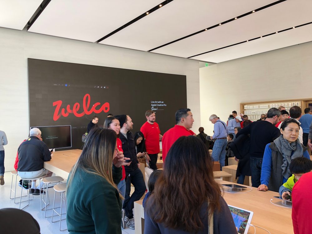 Apple's retail store in Burlingame, CA reopens after significant ...
