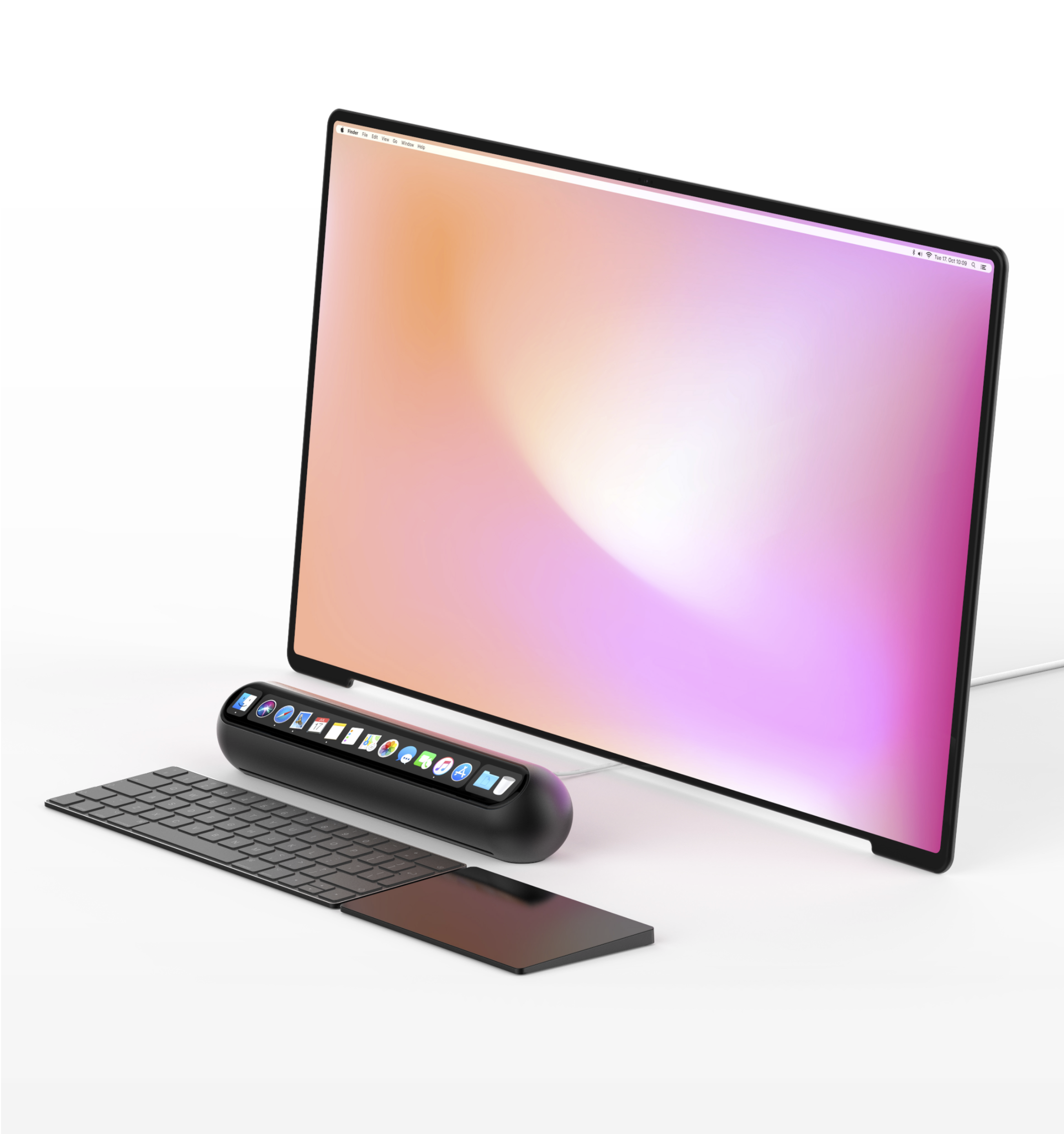 Mac concept imagines a refreshed mini form factor w/ built-in Touch Bar ...