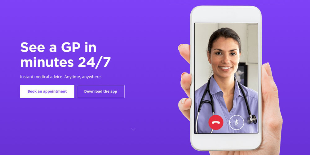 Britain's National Health Service lets you see a doctor by videocall ...