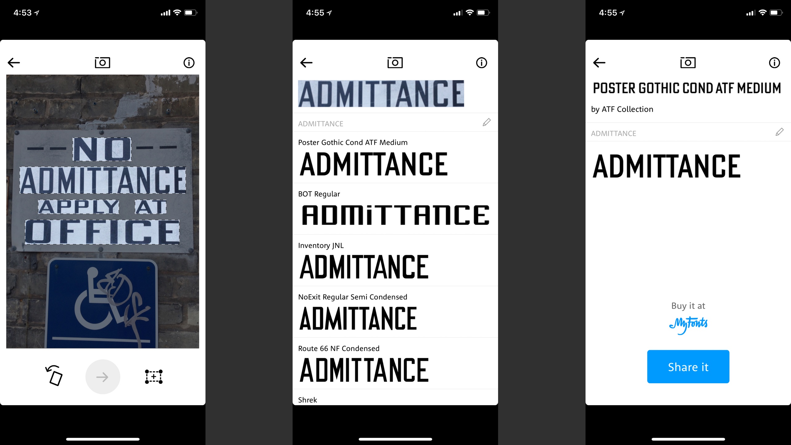 Comparison: The best apps for identifying fonts with your iPhone - 9to5Mac